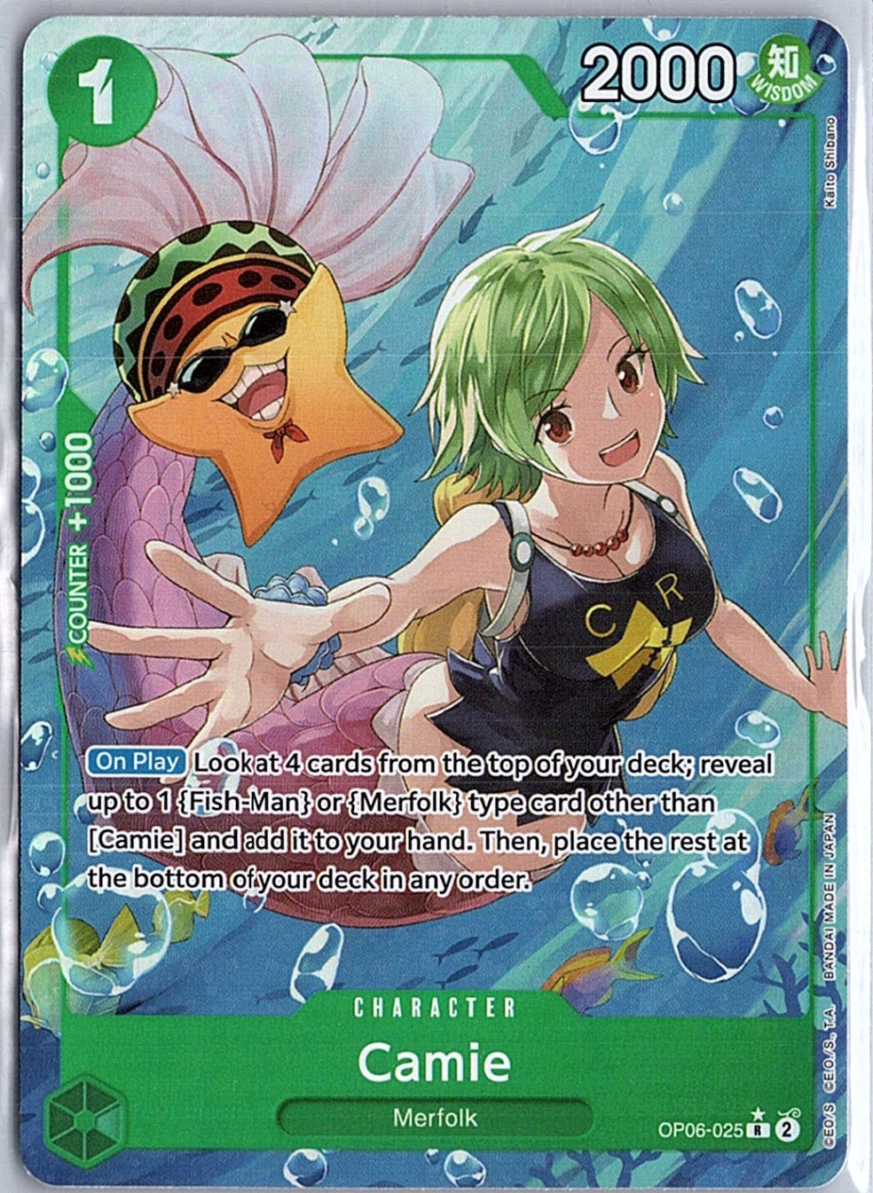 Camie (Alternate Art) R Wings of the Captain OP06-025 NM – Eastside ...