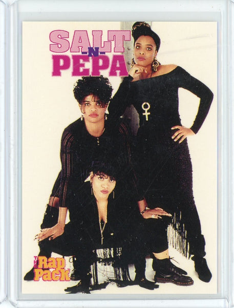 1991 The Rap Pack Salt N Pepa Card #108 – Eastside Collectables