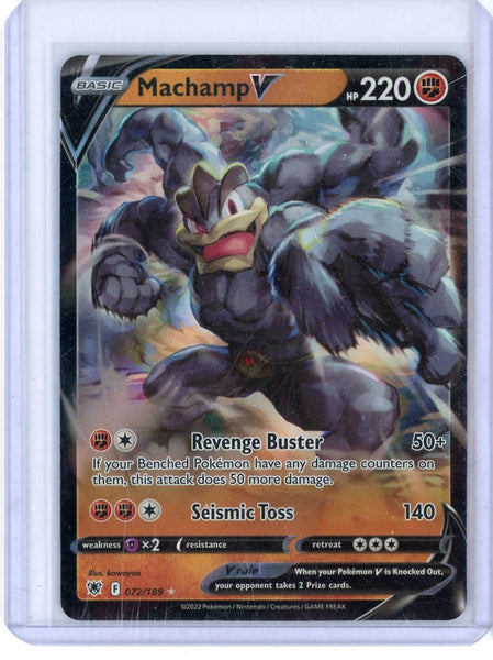 2022 Pokemon Astral Radiance Machamp V 072/189 – Eastside Collectables